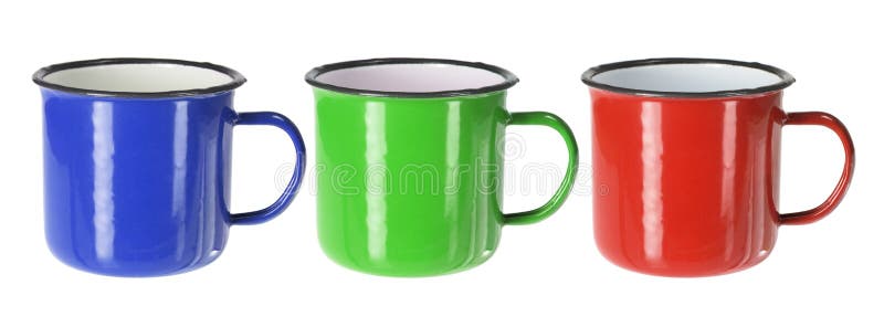 Tin Cups stock image. Image of coffee, aroma, breakfast - 25433013