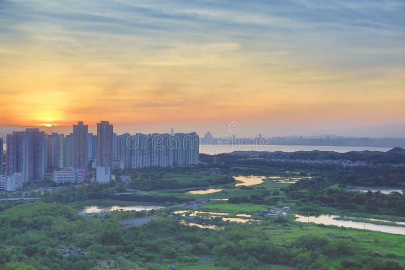 Tin Shui Wai, 1 June 2014 Hong Kong Stock Image - Image of urban, hong ...
