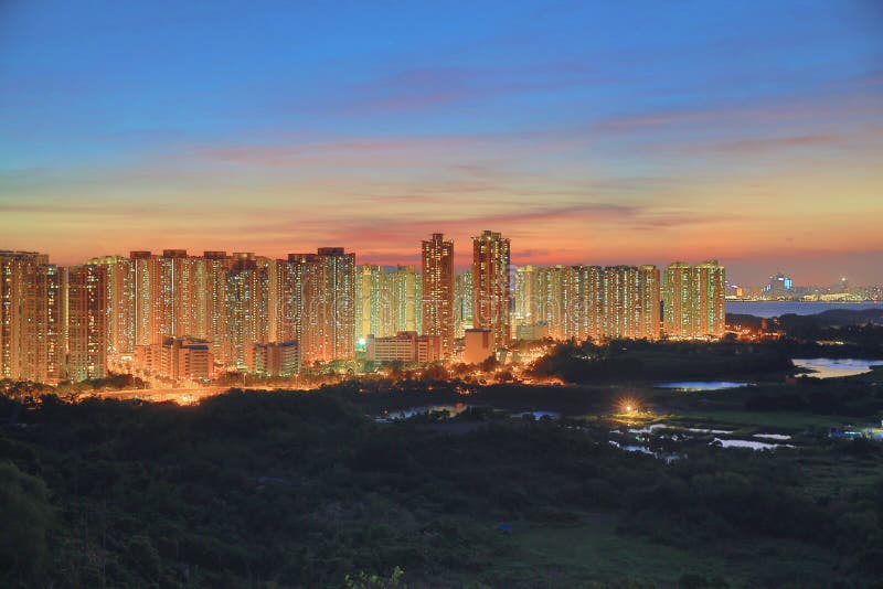 Tin Shui Wai, 1 June 2014 Hong Kong Stock Image - Image of drone ...
