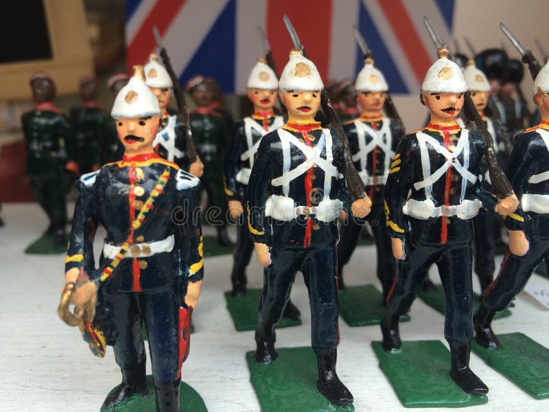 Tin soldiers stock image. Image of soldier, march, marching - 56463903