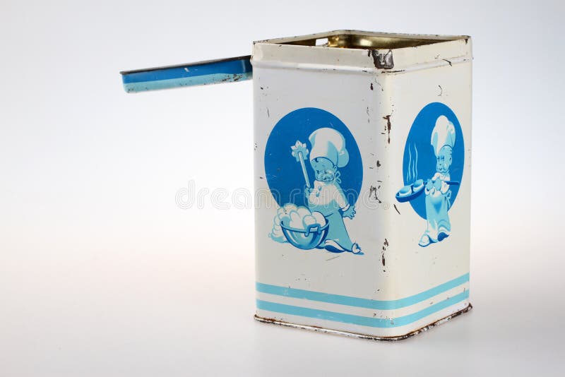 Tin sugar box stock image. Image of metal, variety, flavoring - 28404477