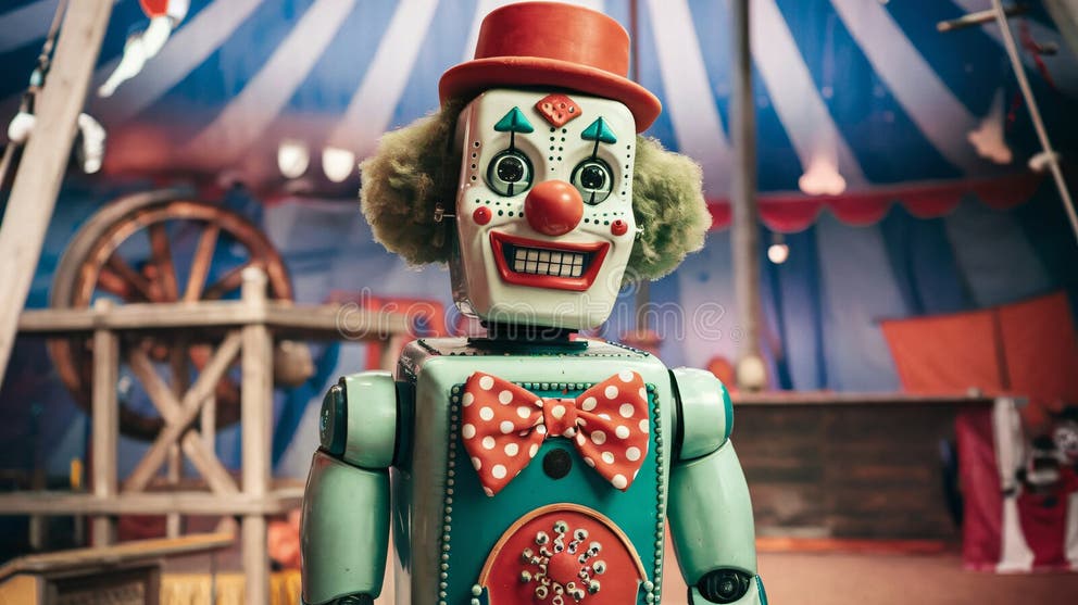 Clown Robot Stock Illustrations – 442 Clown Robot Stock Illustrations ...