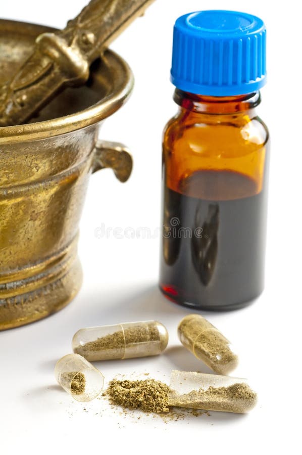 Tincture and pills stock image. Image of healing, tincture - 20533729