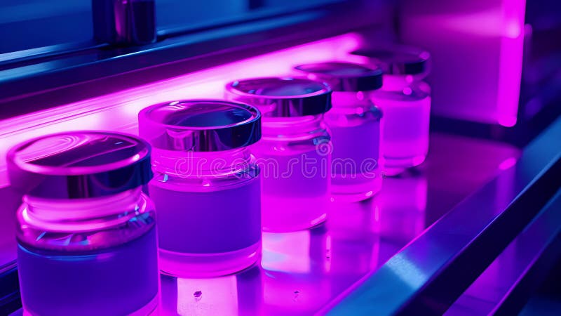 A Tingedge Machine Uses Ultraviolet Light To Sterilize Cosmetic ...