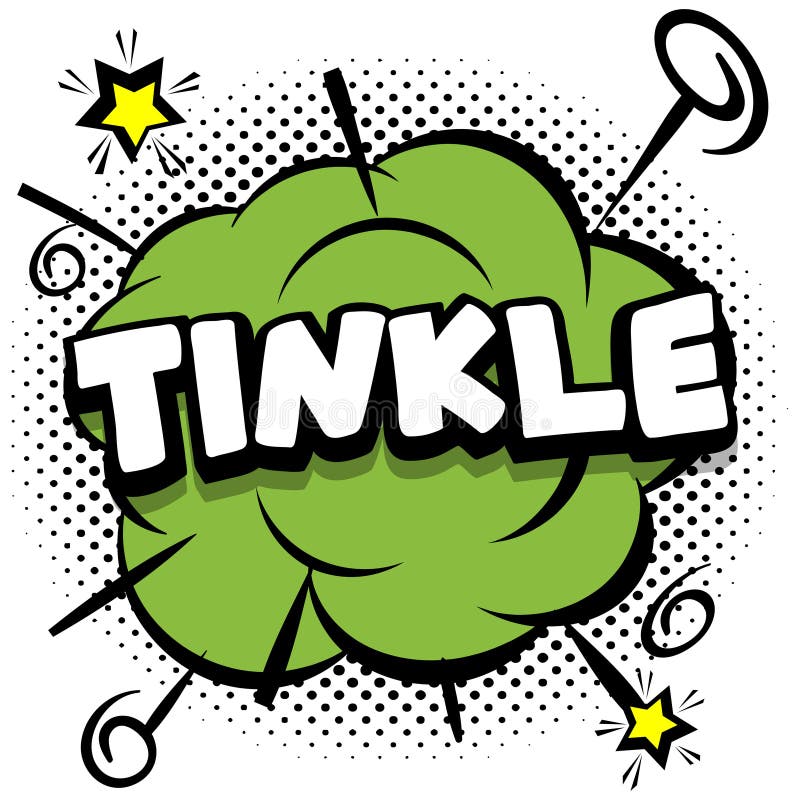 Tinkle Comic Bright Template with Speech Bubbles on Colorful Frames ...