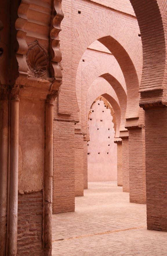 Tinmal Mosque High Atlas Marrakesh Morocco Stock Illustration ...