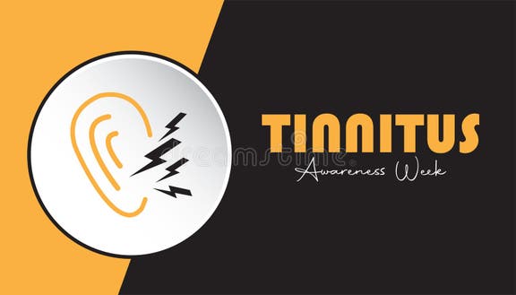 February is Tinnitus Awareness Week. Stock Vector - Illustration of ...