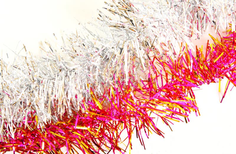Tinsel stock photo. Image of decorations, december, object - 22456134