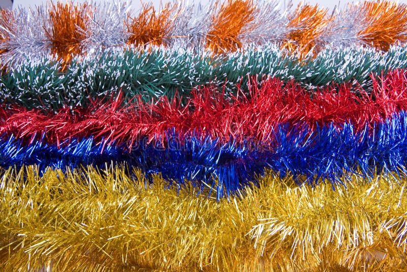Tinsel stock photo. Image of artificial, decor, glitter - 7372666