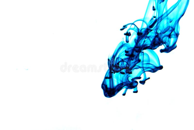 Tinta azul imagen de archivo. Imagen de color, pigmento - 10804975