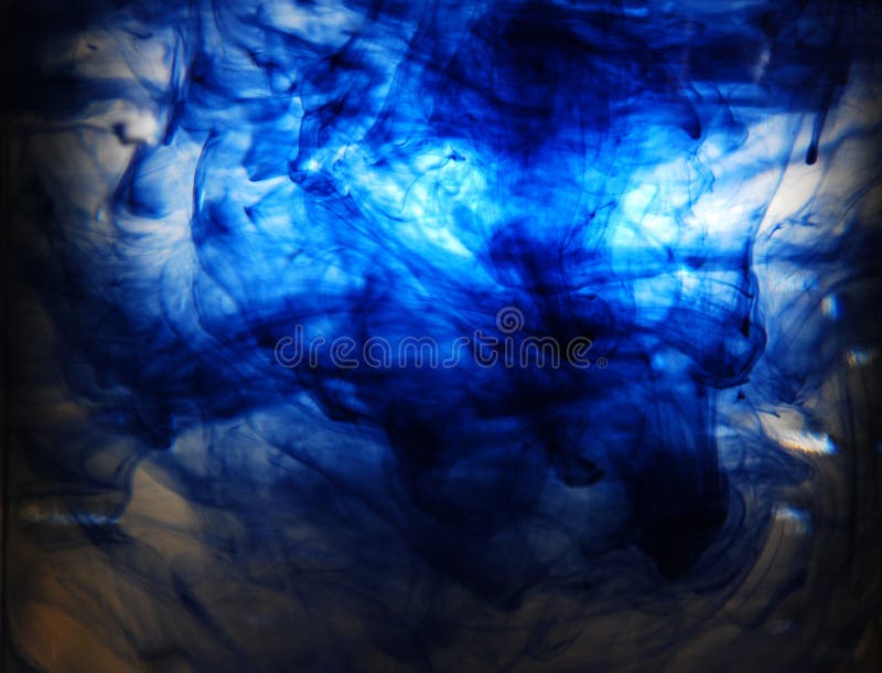 Tinta azul imagen de archivo. Imagen de macro, colores - 7815909