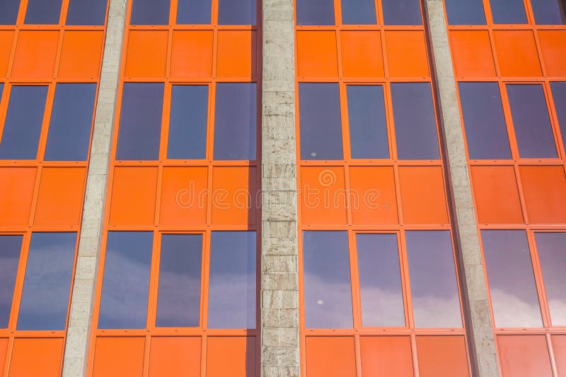 Tinted Windows Urban Building Stock Image - Image of color, abstract ...