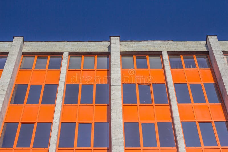 Tinted Windows Urban Building Stock Photo - Image of bright, corner ...