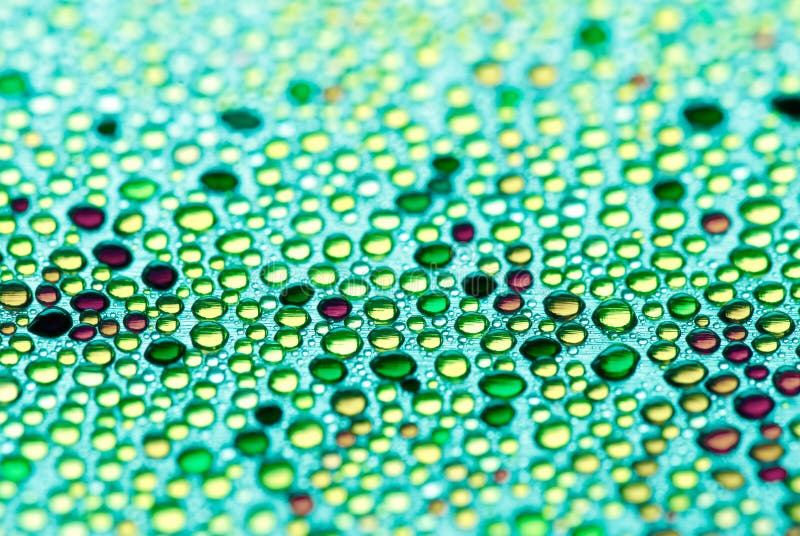 Emerald water drops stock image. Image of macro, environment - 29942411