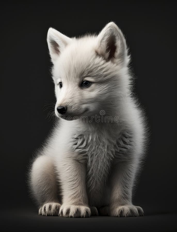 White Wolf Cub Stock Illustrations – 454 White Wolf Cub Stock ...