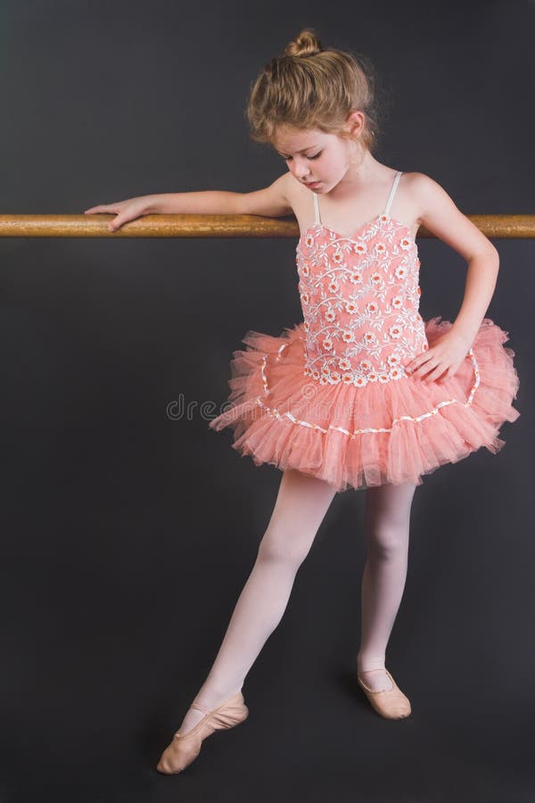 Tiny Ballerina stock image. Image of attire, dress, ballet - 6273395