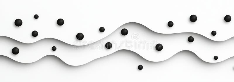 Tiny Black Dots Create Geometric Circles in a Dotted Grid Pattern ...