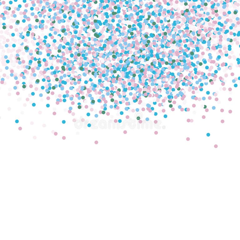 Blue Confetti White Background Stock Illustrations – 61,362 Blue ...