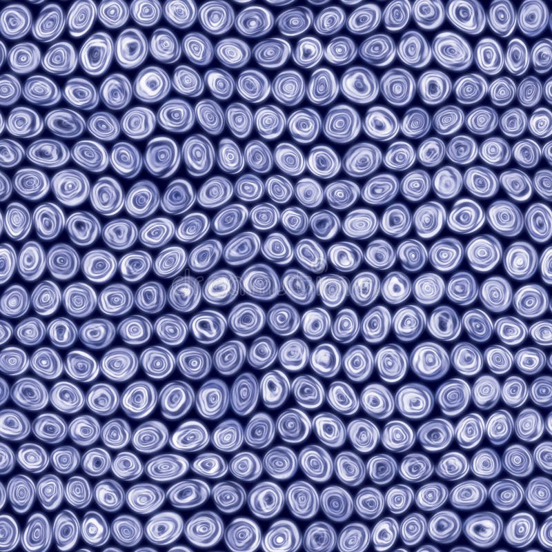 Tiny Blue Squiggly Swirly Spiral Circles Seamless Texture Pattern Stock ...