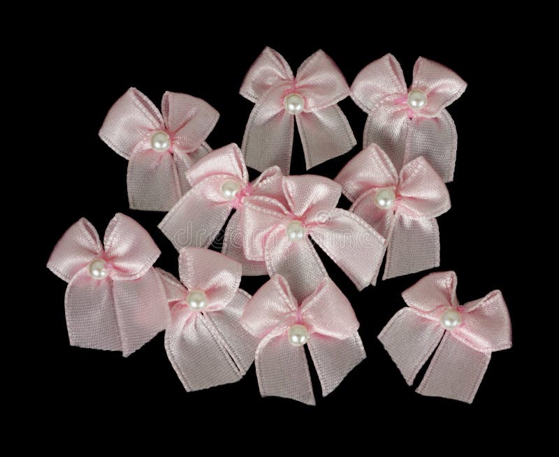 Tiny bows group stock photo. Image of nice, lustrous - 10780086