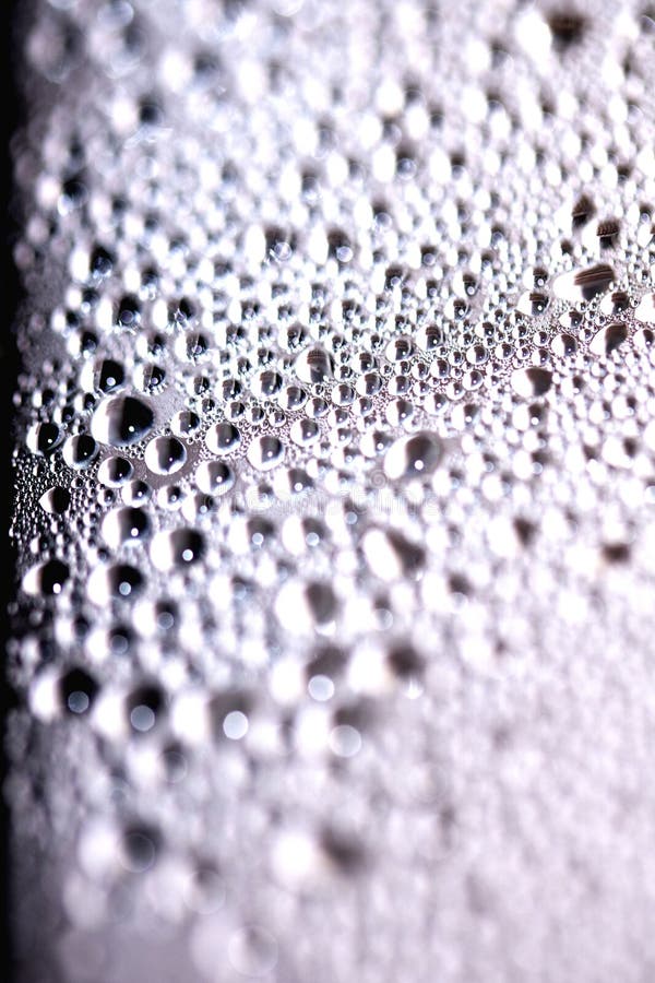 Tiny Bubbles on a Colour Background Condensation Steam Water Stock Image - Image of fresh ...