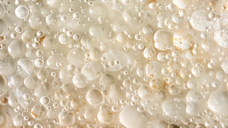 Tiny Bubbles Ped in a Clear Smooth Resin Creating a Delicate and Intriguing Pattern Stock Video ...