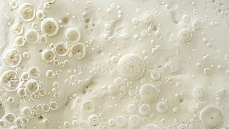 Tiny Bubbles Ped in a Clear Smooth Resin Creating a Delicate and ...