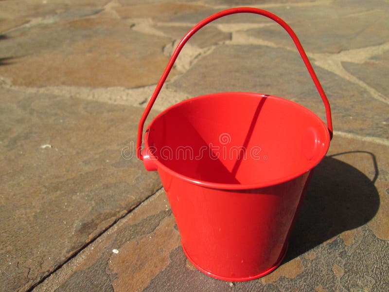 Tiny Bucket. stock photo. Image of decoration, bowl, mini - 85559908