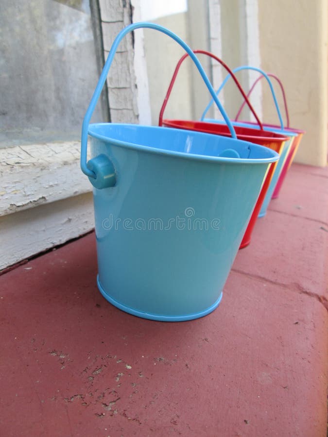 Tiny Buckets. stock image. Image of couple, beautiful - 85560311
