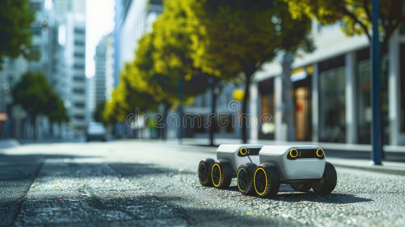 Tiny Cars Musing on the Roadside Stock Photo - Image of outdoors ...