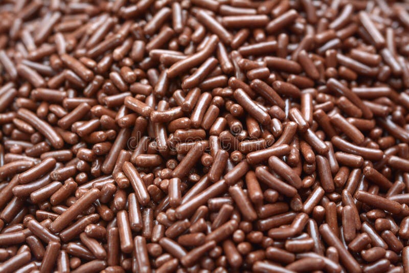 Chocolate sprinkle donuts stock image. Image of health - 11351735