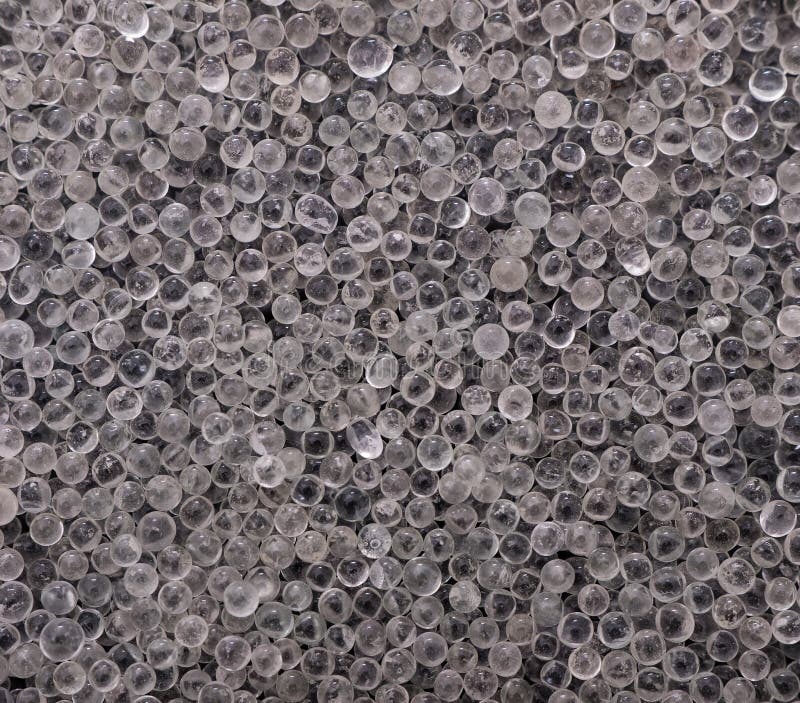Tiny Clear, Transparent Beads - Macro Closeup Stock Image - Image of ...
