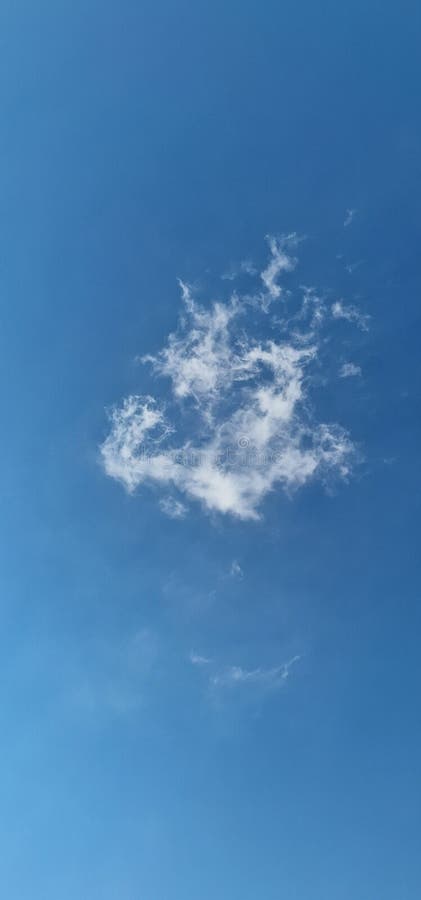 Tiny Cloud on the Blue Skies Stock Photo - Image of daylight, high: 357527216