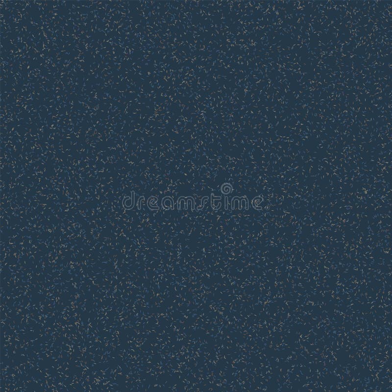 Tiny Confetti Vector Texture Background. Dark Denim Blue Speckled ...