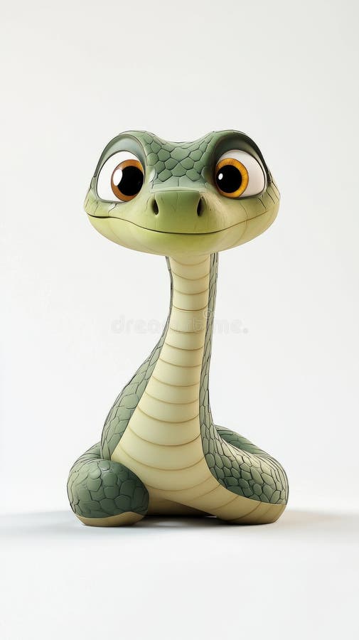 Cute Green Anaconda Coloring Stock Photos - Free & Royalty-Free Stock ...