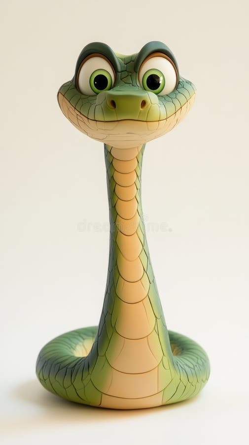 Cute Green Anaconda Coloring Stock Photos - Free & Royalty-Free Stock ...
