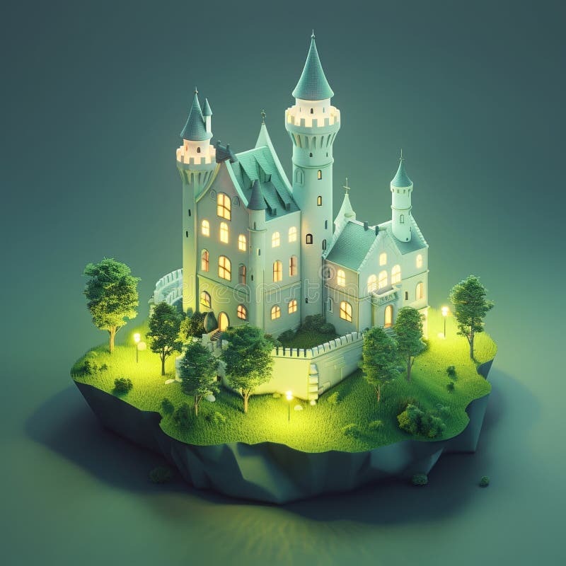 Isometric Castle Stock Illustrations – 4,851 Isometric Castle Stock ...