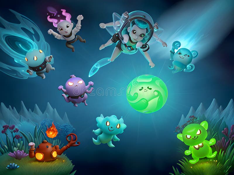 Tiny Cute Teapot Under Water, Generative AI Illustration Stock ...