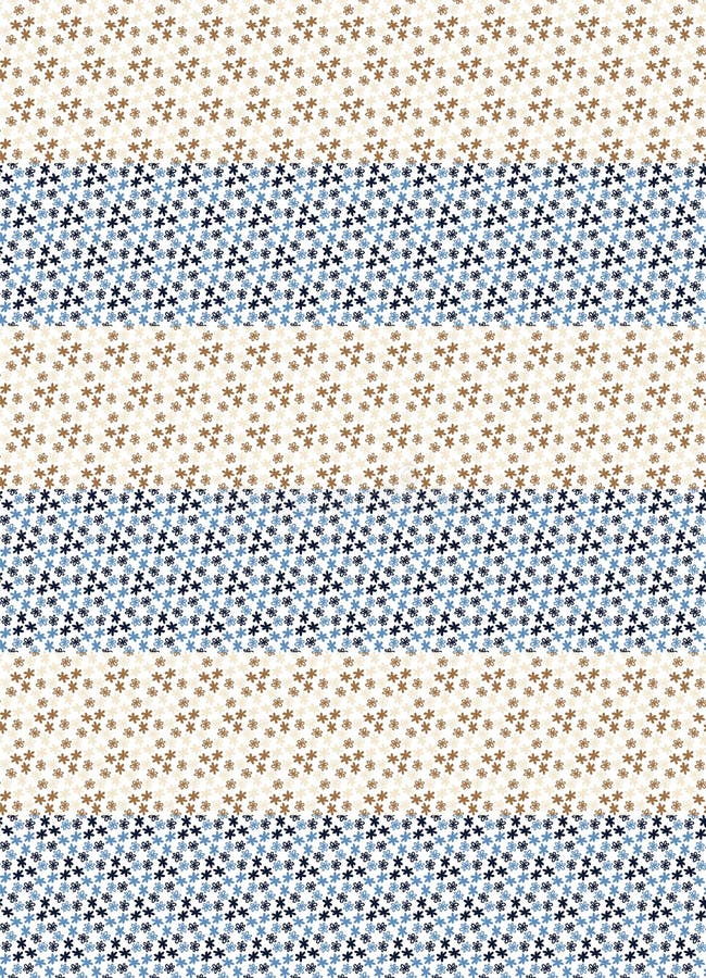 Tiny Daisy Meadow Striped Patchwork Seamless Pattern. Retro Seventies ...