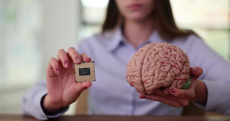 Tiny Detail of Computer Chip and Human Brain Stock Footage - Video of ... Tiny Detail of Computer Chip and Human Brain Stock Footage - Video of ...