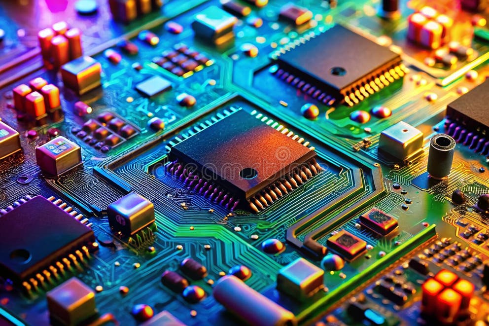 Tiny Embedded System Pcb A Deep Dive Into Circuit Integration And Design Stock Illustration