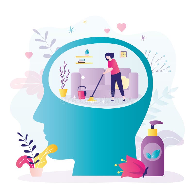Female Clear Mind Stock Illustrations – 145 Female Clear Mind Stock ...