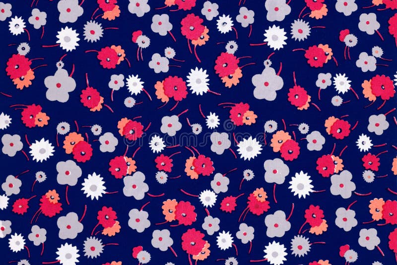 Tiny flowers design stock illustration. Illustration of abstract ...