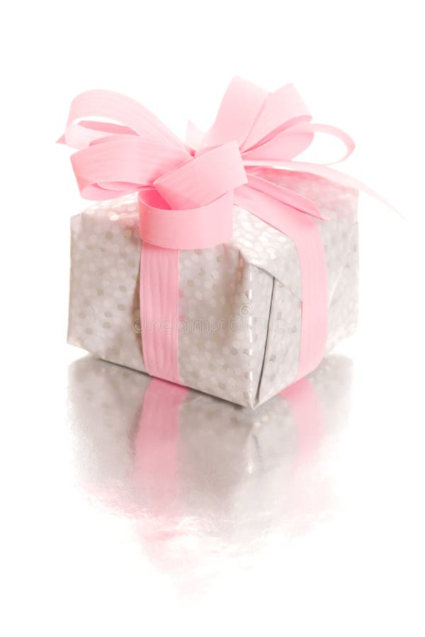 Tiny gift stock photo. Image of white, reflecting, neat - 24964624