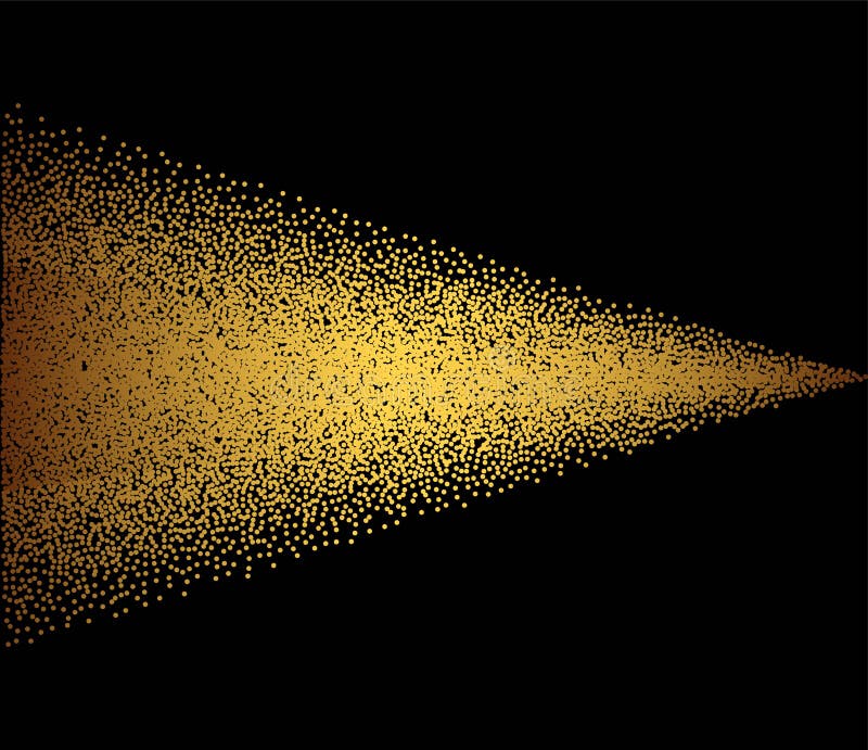 Tiny Gold Glittering Spangles, Sparks, Splatter or Night Sky with ...