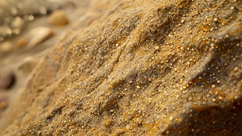 Tiny Grains of Sand are Visible on the Surface of this Rough Sandstone ...