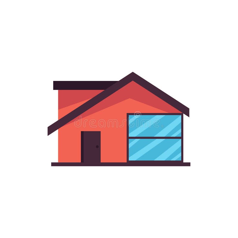 Tiny Home Style Vector Illustration Design Stock Vector - Illustration ...