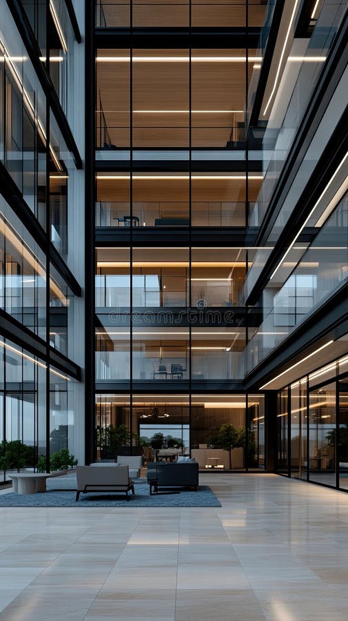 Tiny House Features a Modern Two-story Design with Glass Windows ...