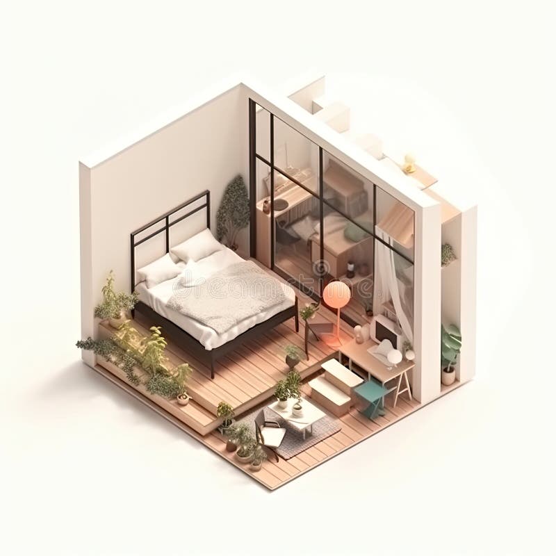 Isometric Tiny House Stock Illustrations – 212 Isometric Tiny House ...