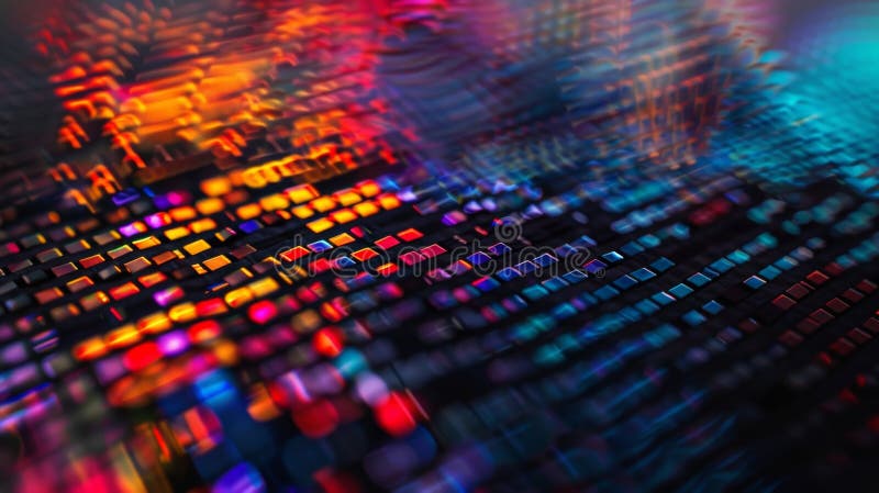 Tiny Intricate Pixels Create a Seamless Texture Across the Glossy OLED ...